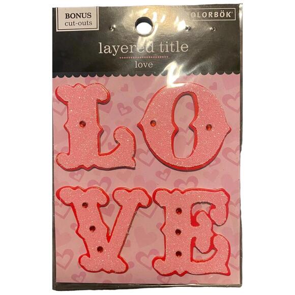 Office | Colorbok Layered Title Love Letters Marriage Anniversary ...